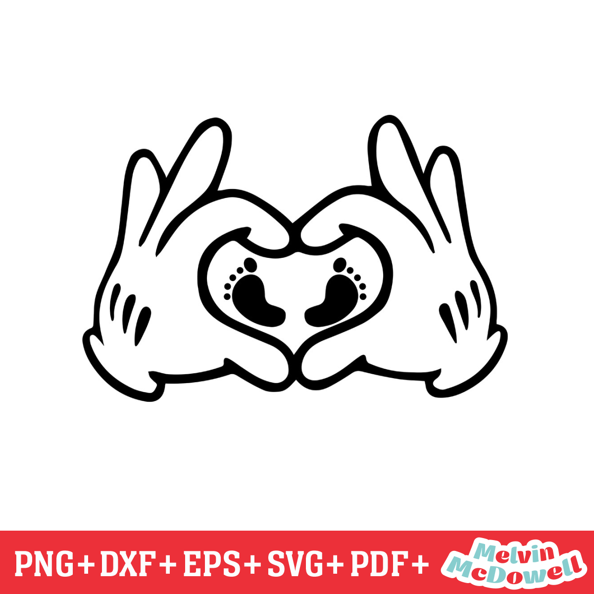 Mickey Mouse Footprint Disney Design SVG, Disney Svg ,Disney - Inspire ...