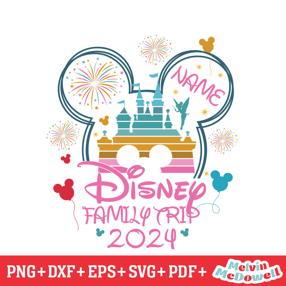Personalized Mickey Head Disney Family Trip SVG, Disney Svg | Inspire ...