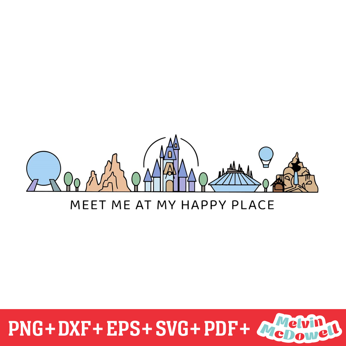 Meet Me At My Happy Palace SVG, Disney Svg ,Disney Mickey SV | Inspire ...
