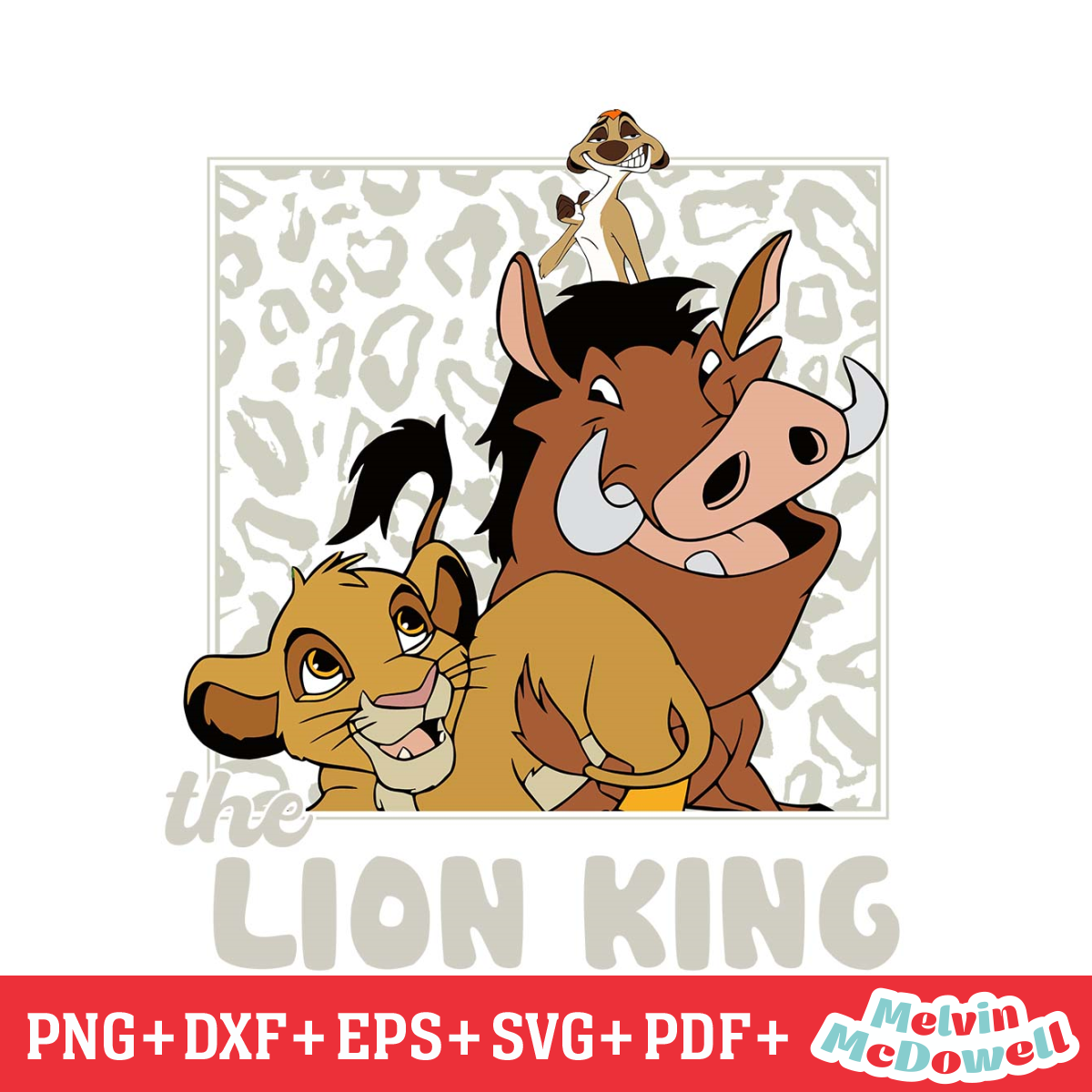 The Lion King Simba Friends SVG, Disney Svg ,Disney Mickey S | Inspire ...