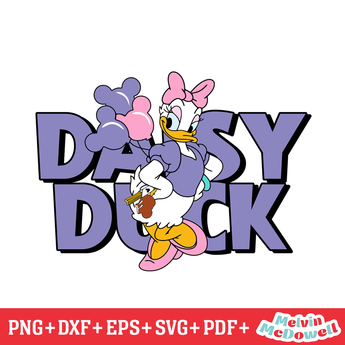 Disney Daisy Duck Clipart Svg, Disney Svg ,Disney Mickey SVG | Inspire ...