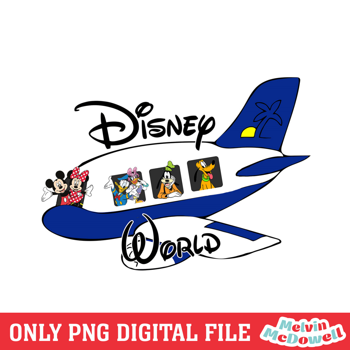 Disney World Mickey and Friends Airplane PNG ,Mickey Mouse D | Inspire ...