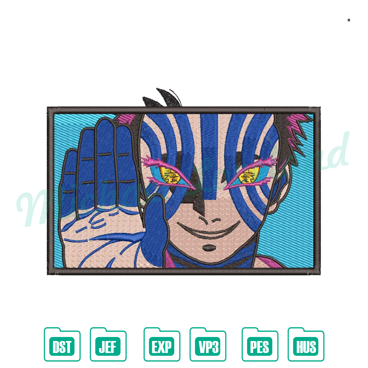 Akaza Embroidery design Files ,Anime Embroidery, Digital Emb | Inspire ...