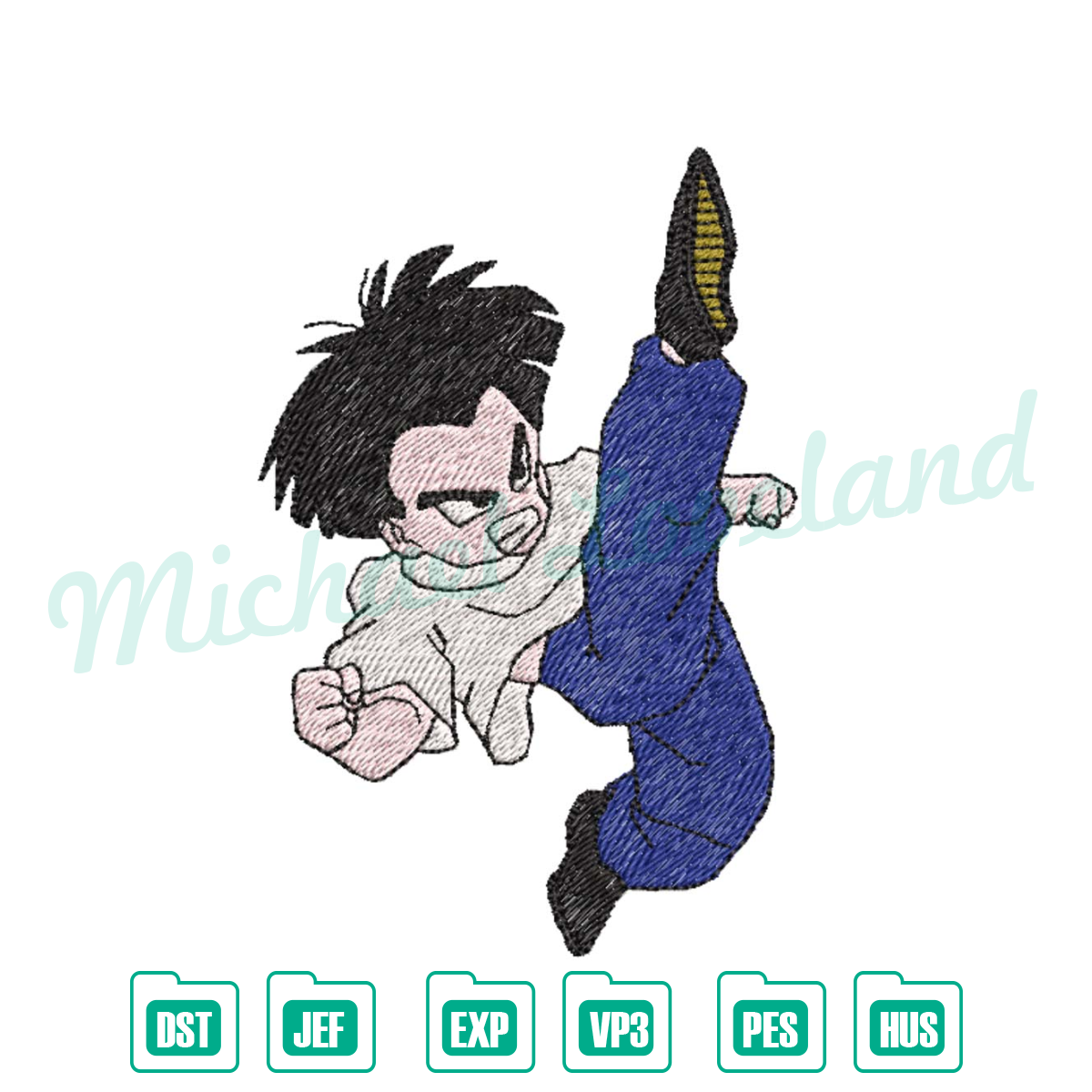 Dragon Ball Z Embroidery Design ,Anime Embroidery, Digital E | Inspire ...