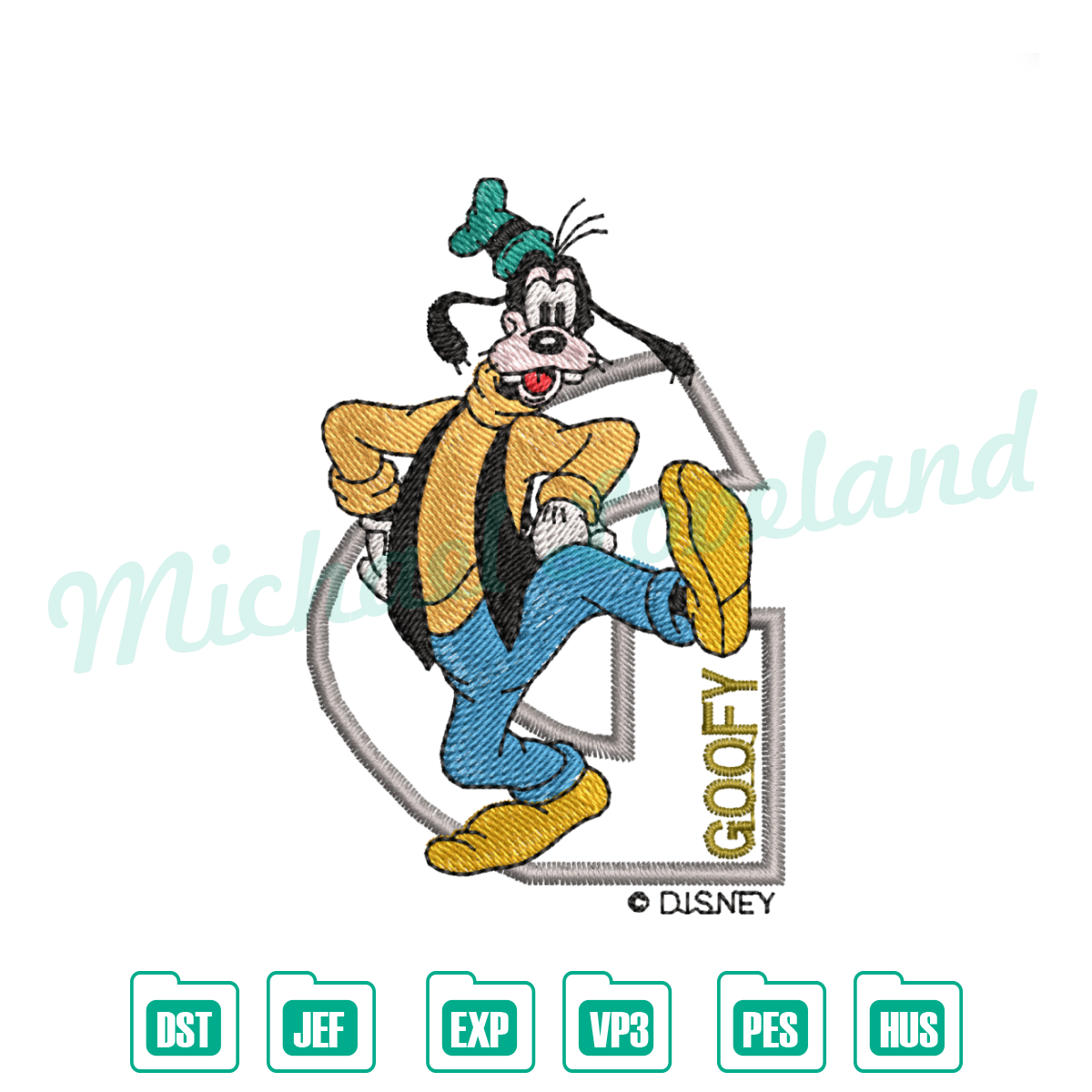 Alphabet Badge Goofy Disney Embroidery Disney Embroidery, Di | Inspire ...