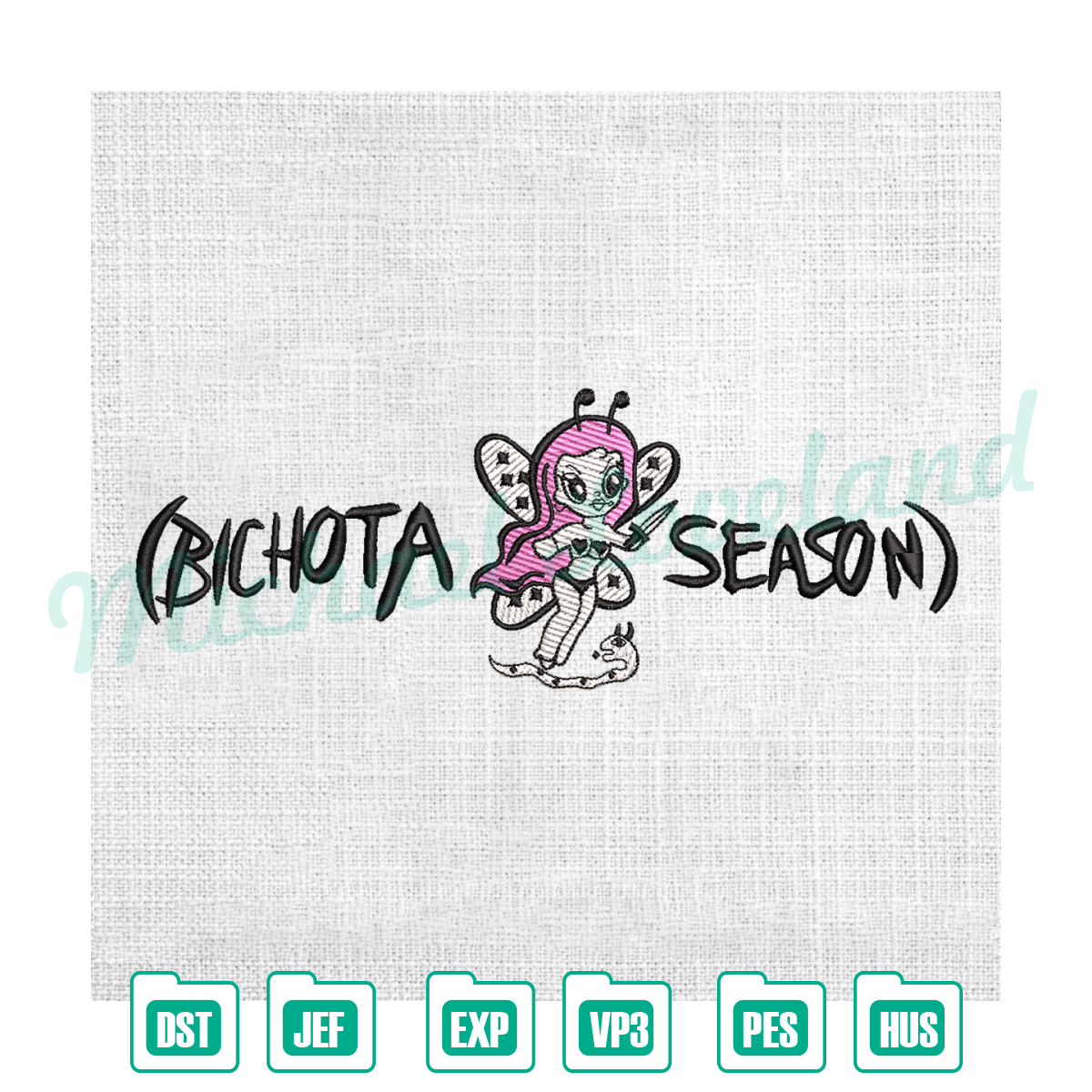 Bichota Season Karol G Devil Angel Embroidery , Embroidery D | Inspire ...