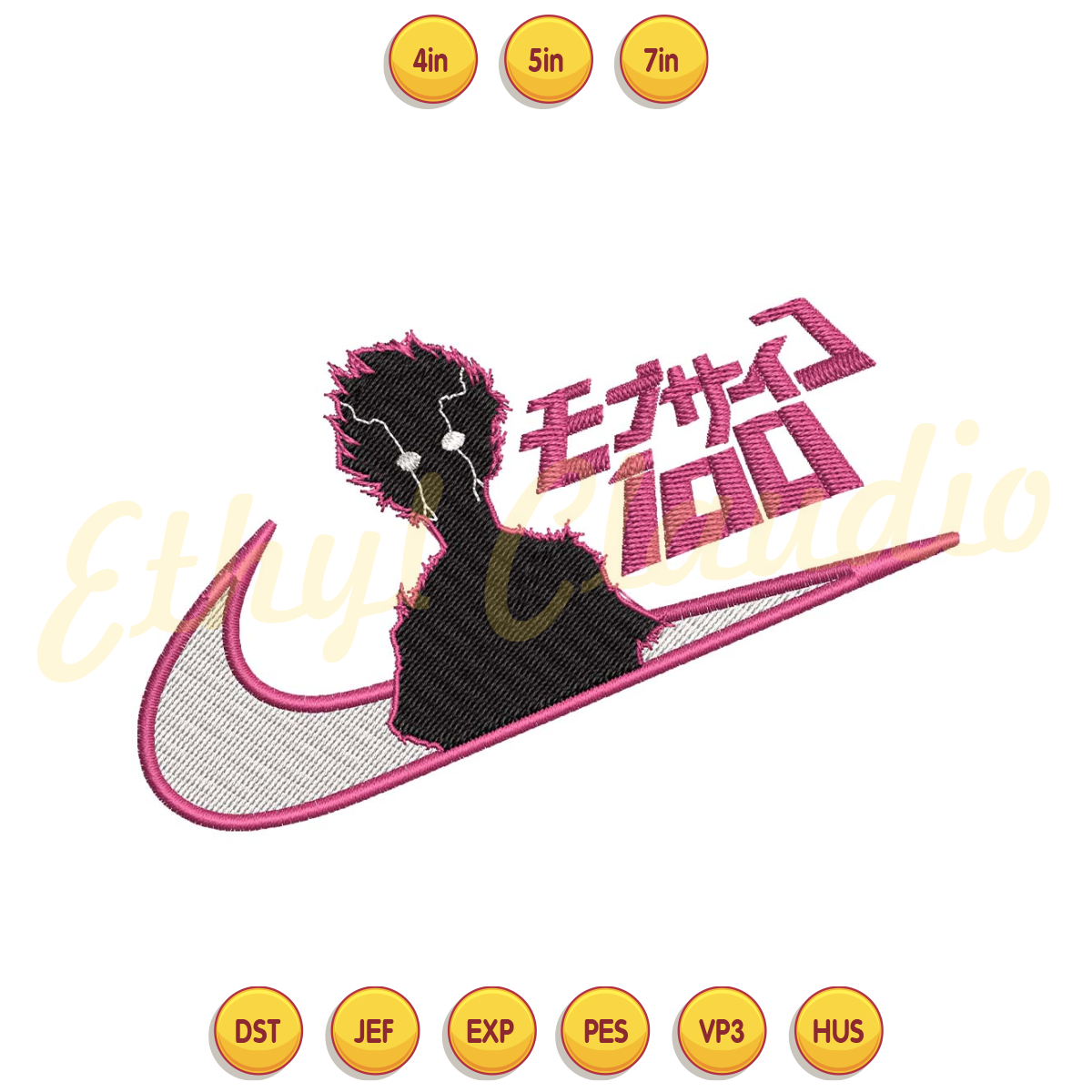 Nike Character Anime Design ,Nike Logo Embroidery , Digital | Inspire ...