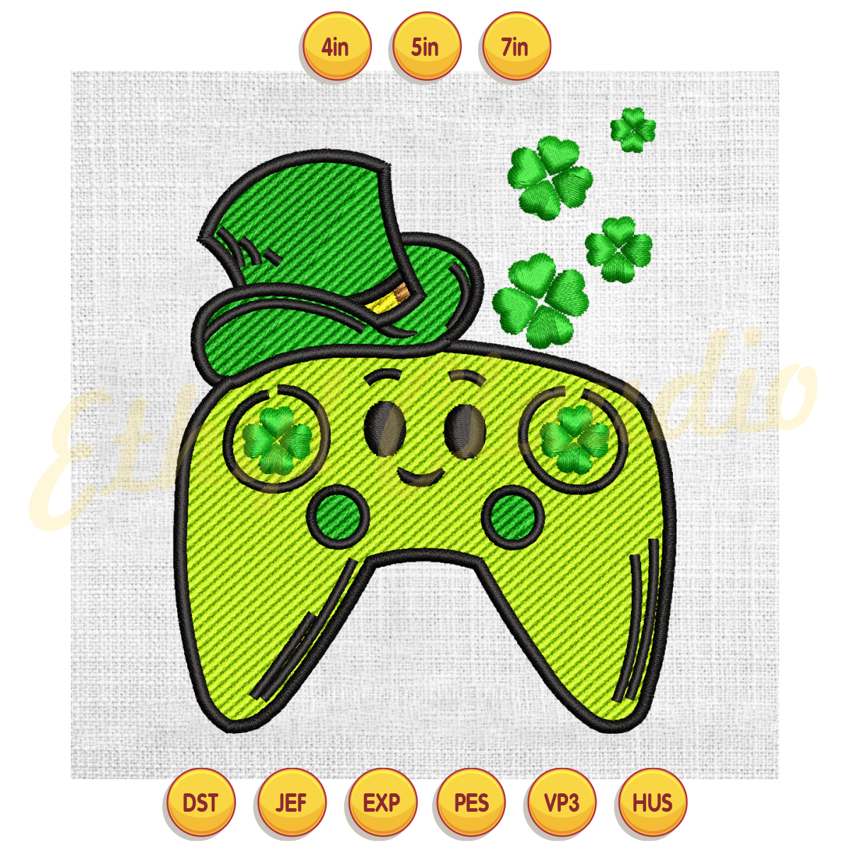 Video Game Patrick Machine Embroidery Design ,Digital Embroi | Inspire ...