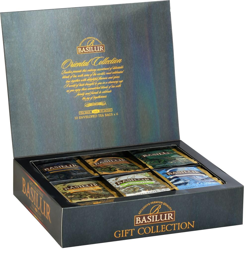 Basilur Assorted Oriental Gift Collection (110g) 60 Envelope | Inspire ...