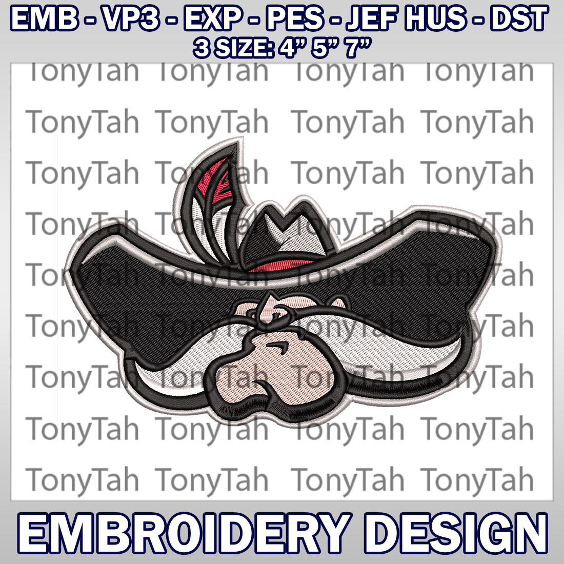 NCAA UNLV Rebels Logo Embroidery Design, Machine Embroidery | Inspire ...