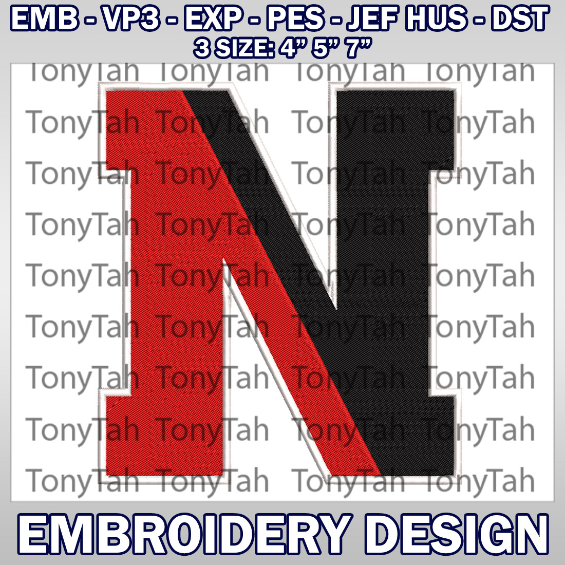 NCAA Northeastern Huskies Logo Embroidery Design, Machine Em | Inspire ...