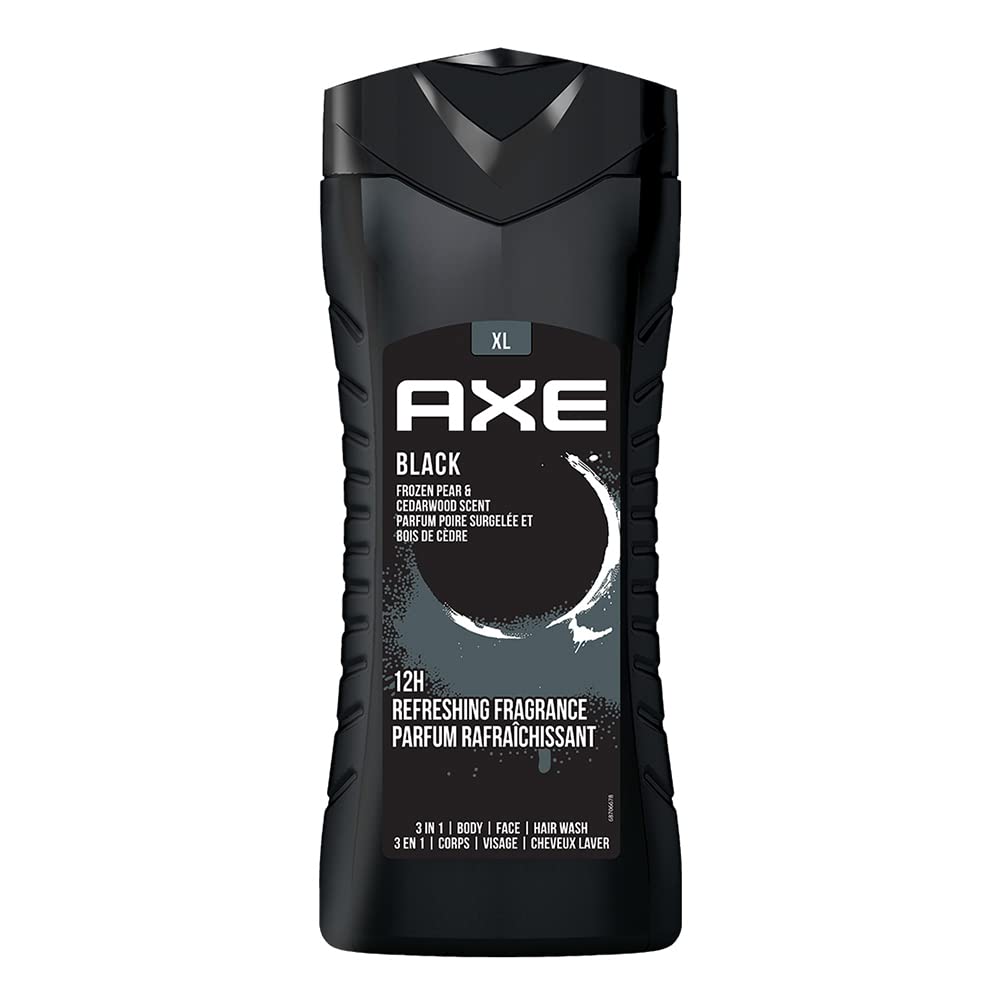 AXE Black 3 In 1 Body, Face & Hair Wash for Men, Refreshing | Inspire ...