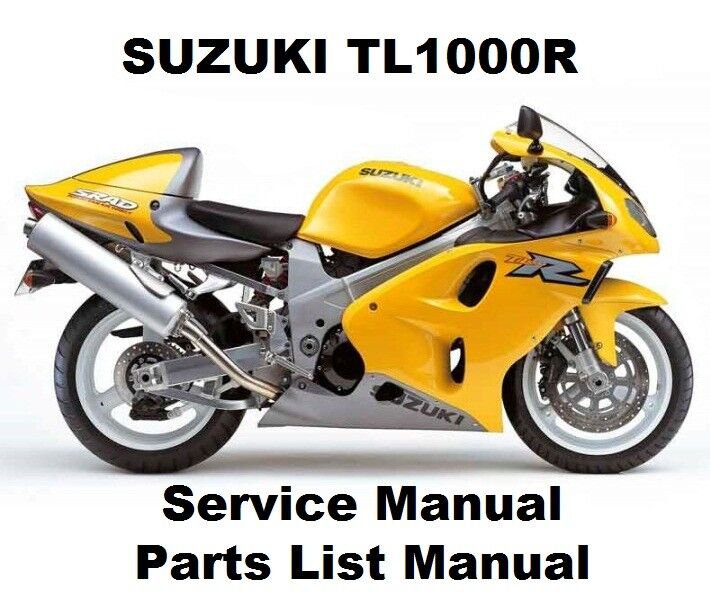 SUZUKI TL1000R Owners Workshop Service Repair Parts Manual P | Inspire ...