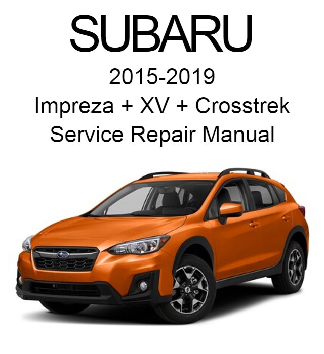 2019 Subaru Crosstrek Manual