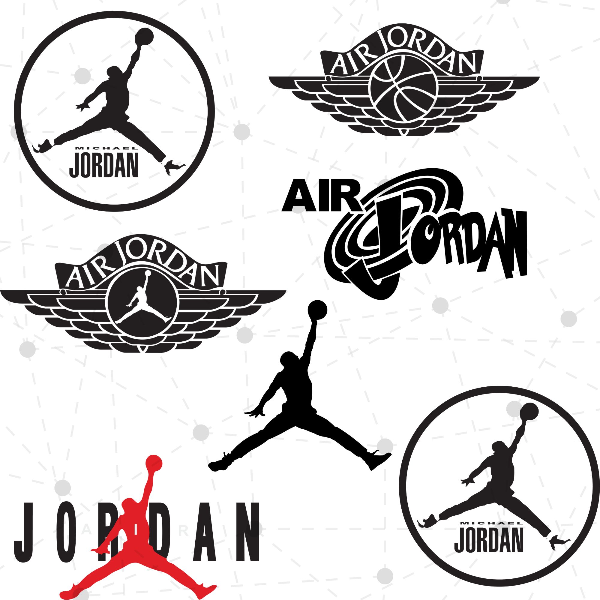 Jordan Logos Svg Bundle, Trending Svg, Jordan Svg, Jordan Sv | Inspire ...