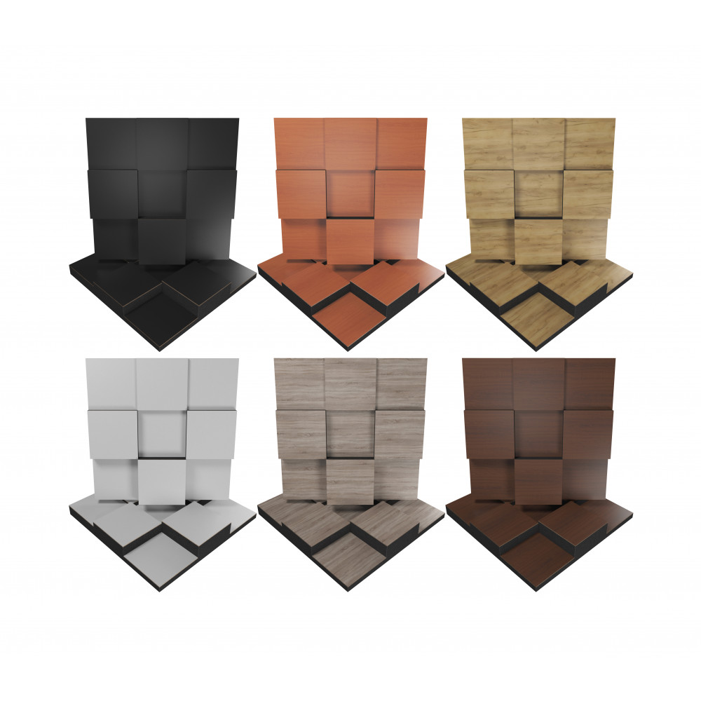 2 PACK - Sound Absorption-Diffuse Acoustic Panel Edison | 20 | Inspire ...