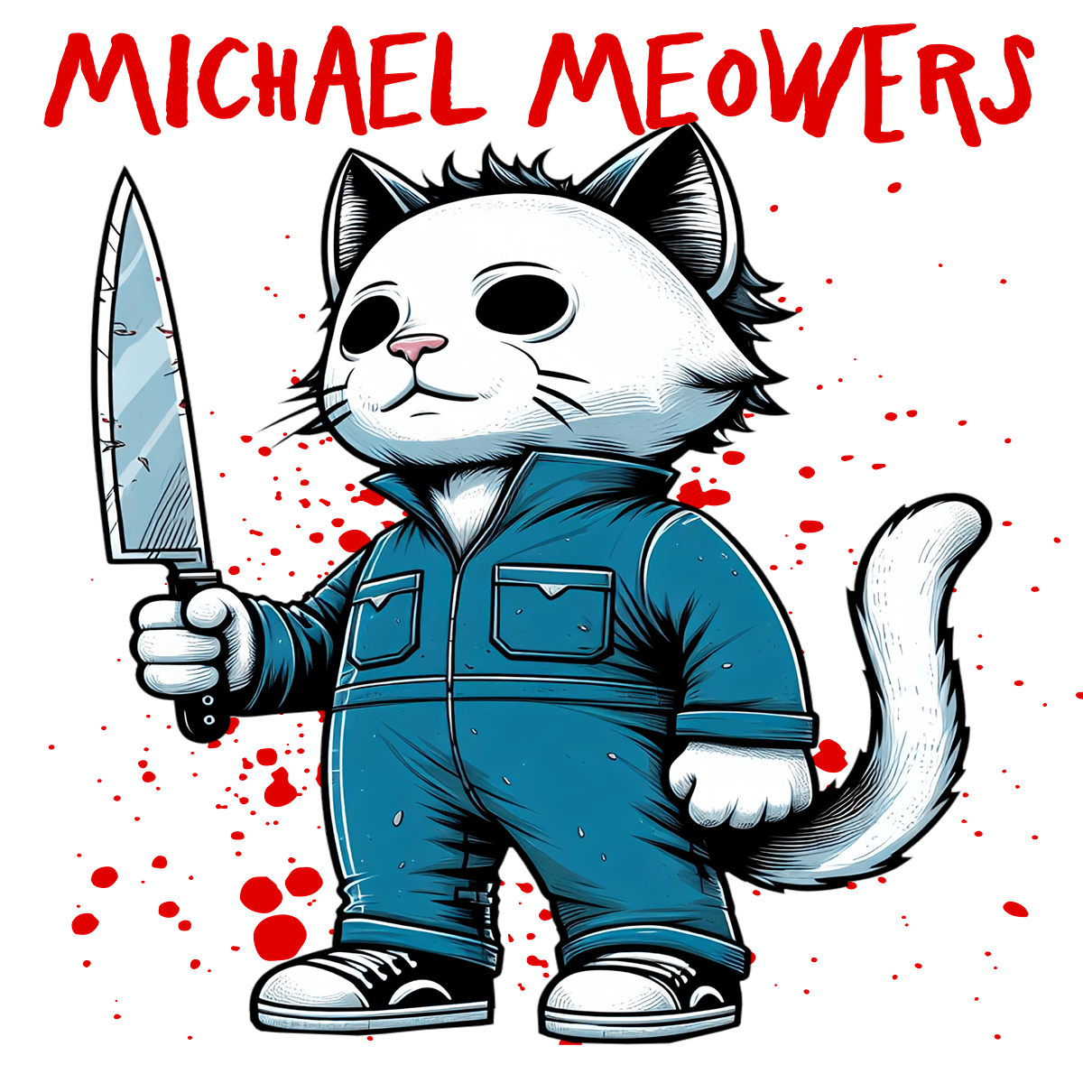 Michael Meowers Funny Cat PNG - Inspire Uplift
