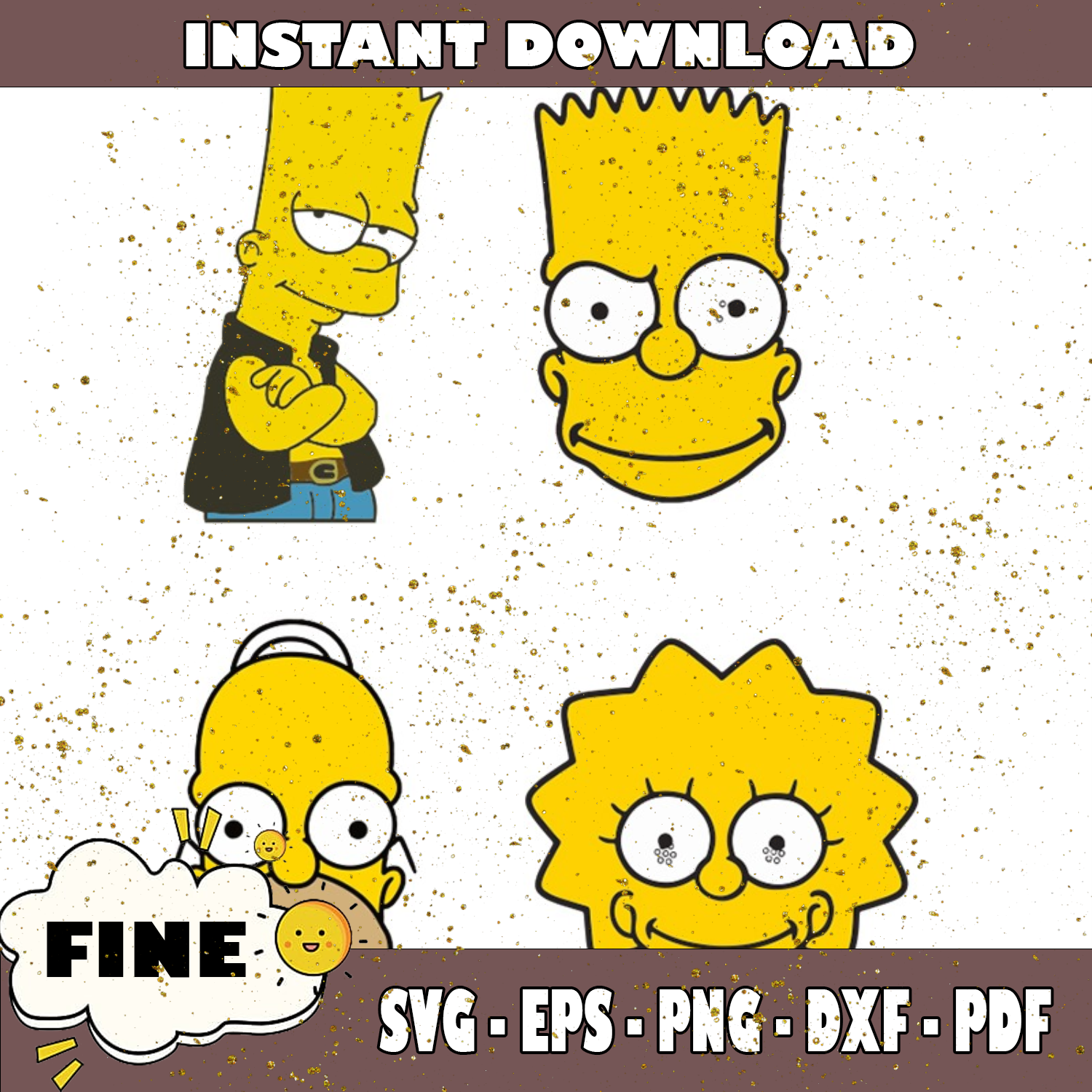 Bart Simpson SVG, PNG, Cartoon SVG, PNG, Simpsons Bundle SVG | Inspire ...