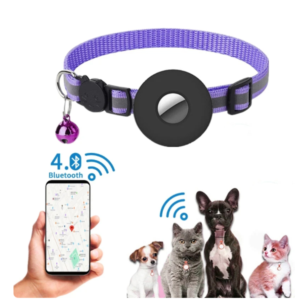 Smart Pet GPS Tracker - Wearable Locator with Bluetooth, Bra | Inspire ...