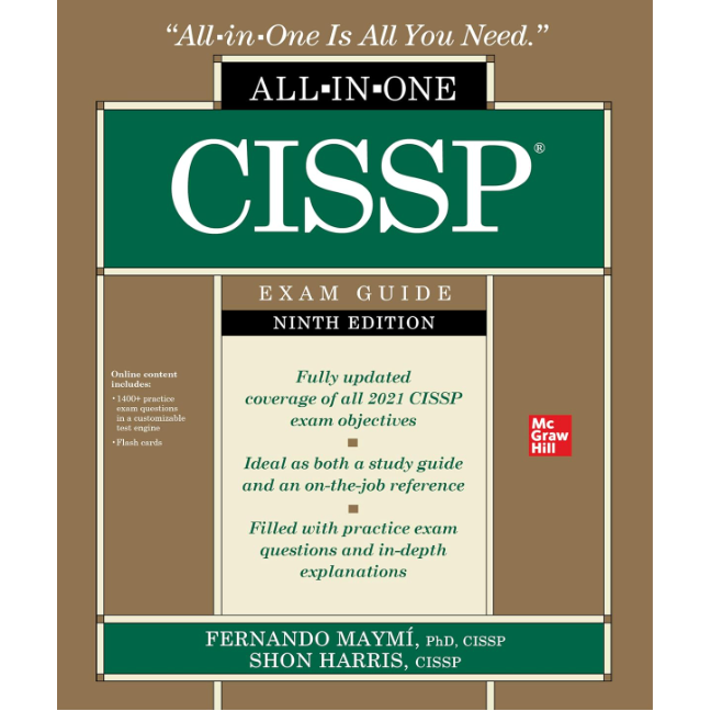 CISSP All-in-One Exam Guide, 9th Edition, E-Book | Inspire Uplift