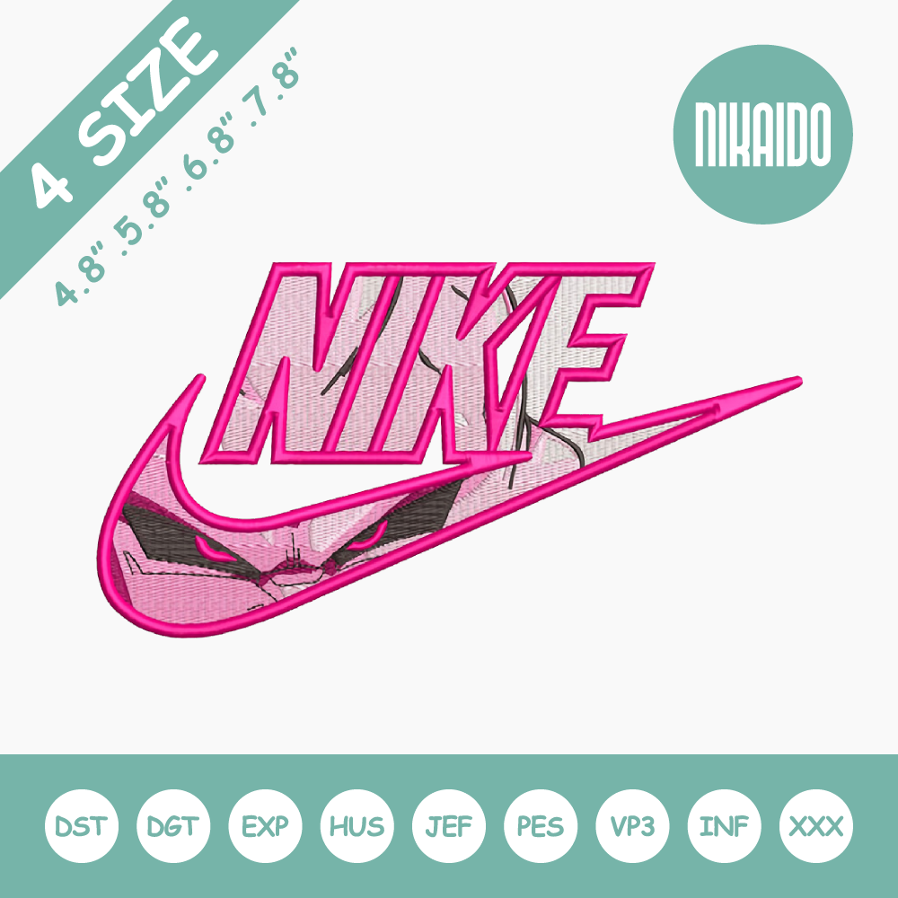 Nike x Kid Boo Embroidery Design Files - Nike Anime Embroide | Inspire ...