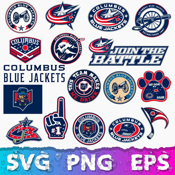 Columbus Blue Jackets Logo, Blue Jackets Logo Svg, Columbus | Inspire ...