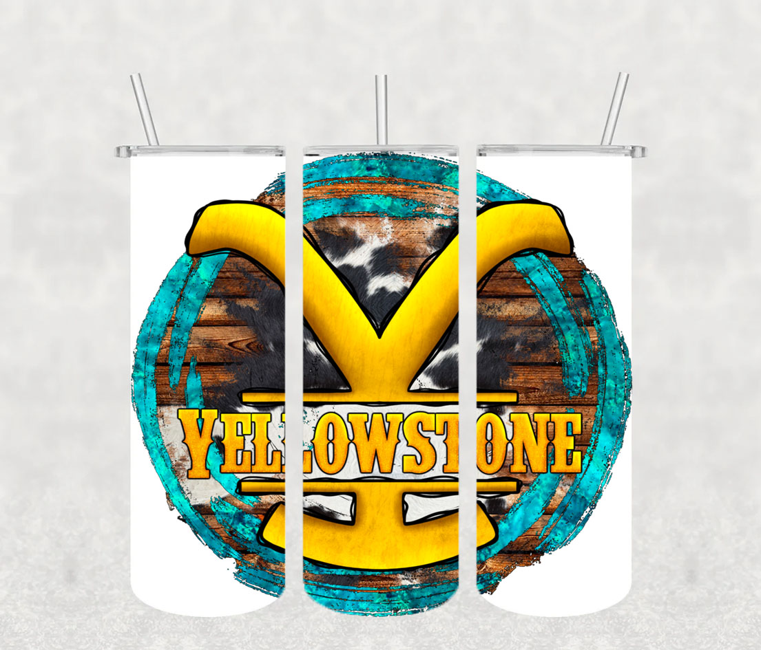 Yellowstone Tumbler Png Template Sublimation, Yellowstone Tu - Inspire ...