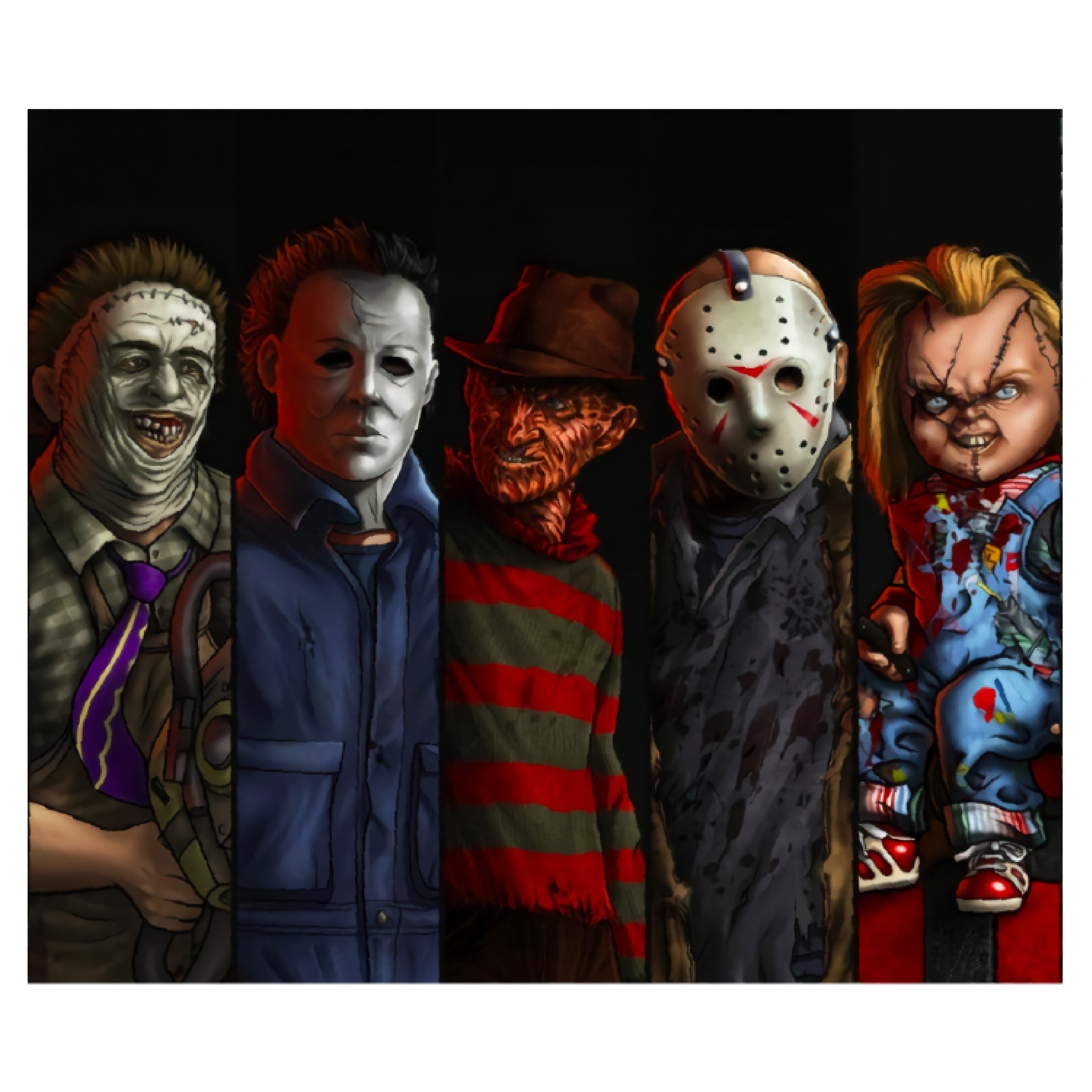 Halloween Horror Characters Png, Horror Movie Tumbler Png, H - Inspire ...