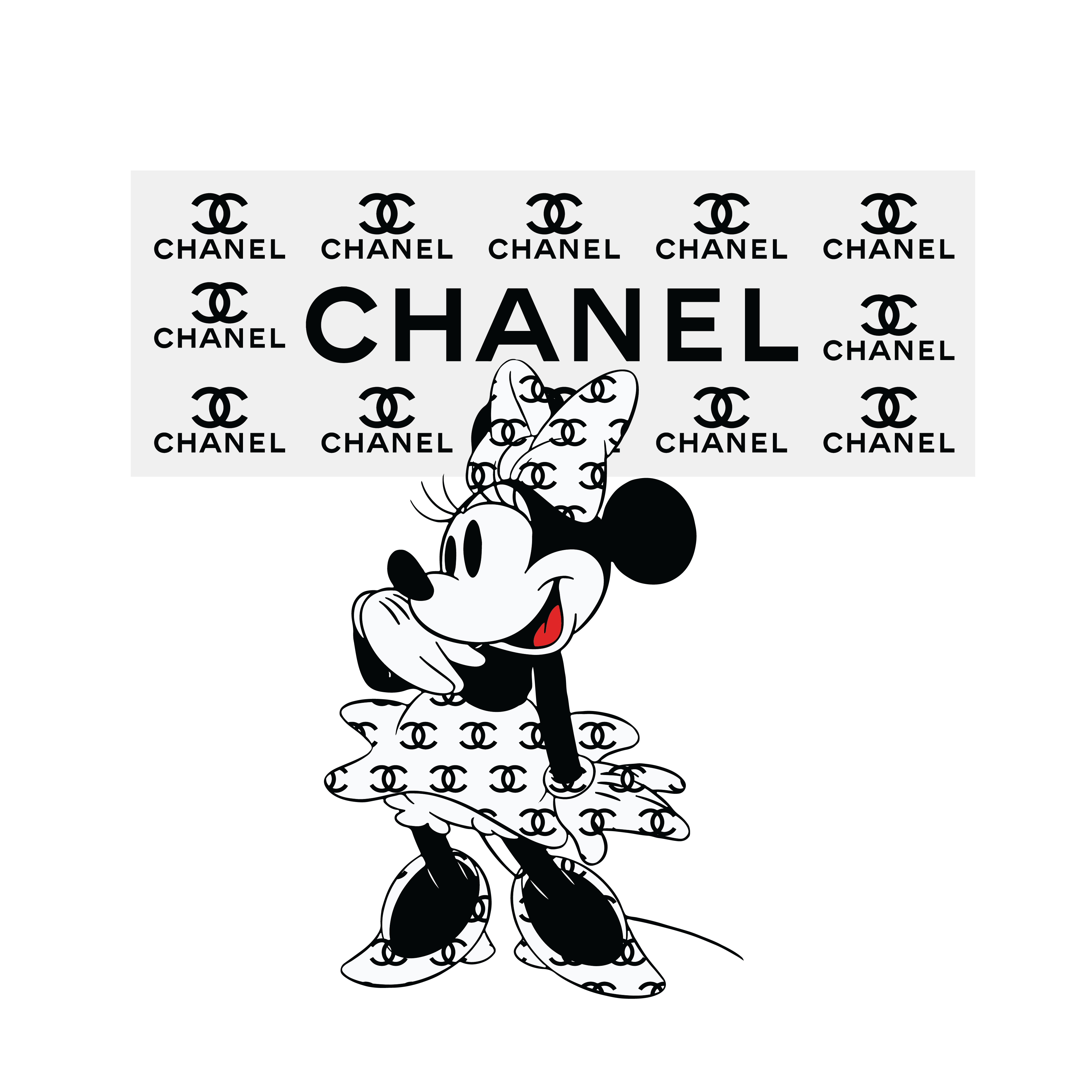 Mickey Chanel Svg, Minnie Chanel Svg, Minnie Mouse Svg, Mick - Inspire ...