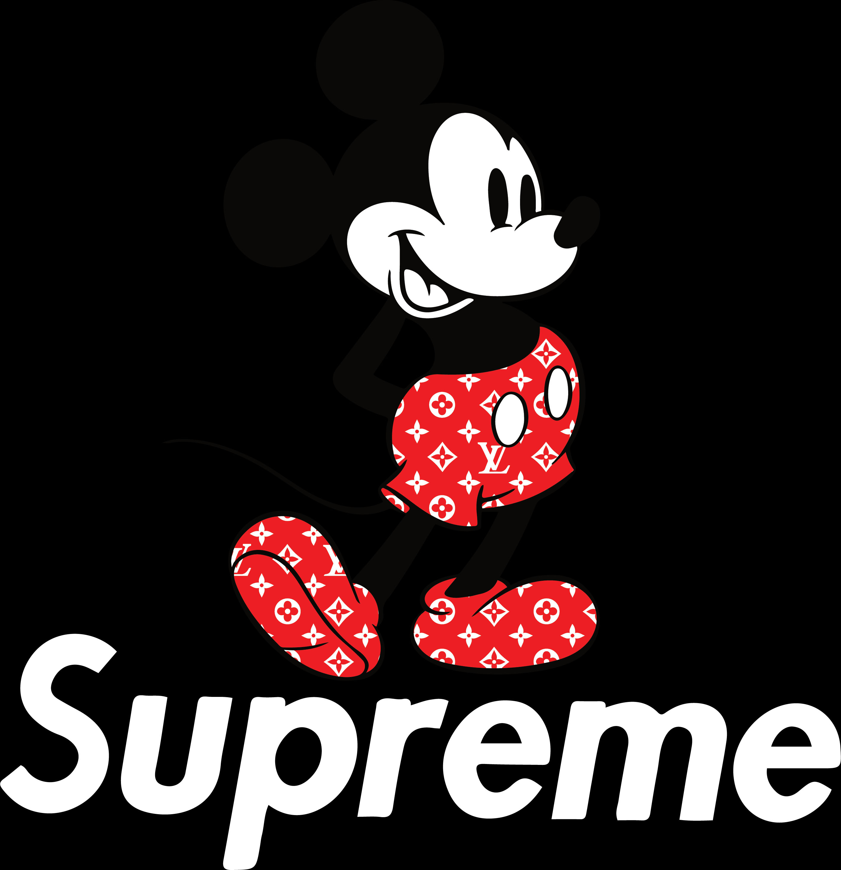 Mickey Supreme Svg, Minnie Supreme Svg, Minnie Mouse Svg, Mi | Inspire ...