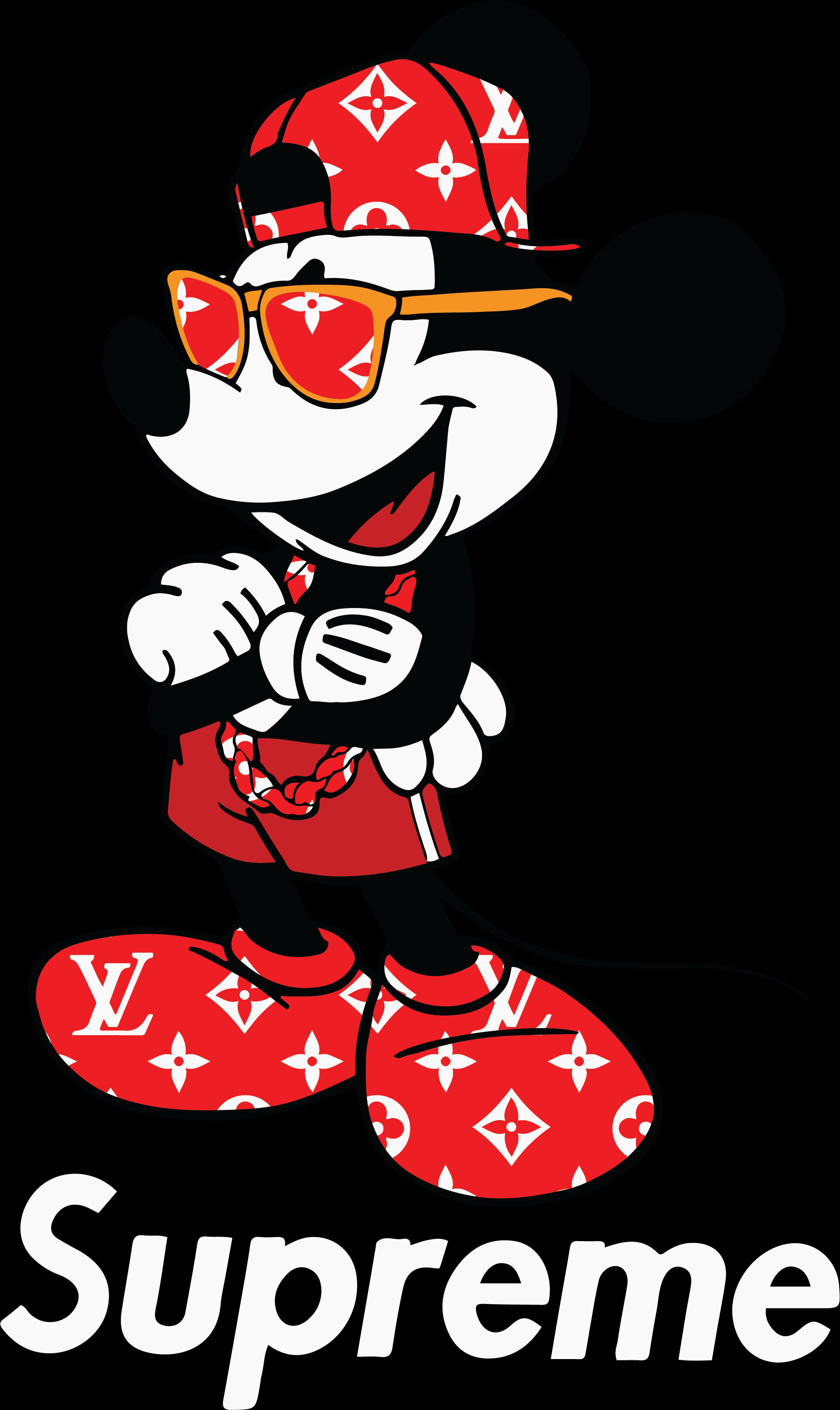 Mickey Supreme Svg, Minnie Supreme Svg, Minnie Mouse Svg, Mi | Inspire ...