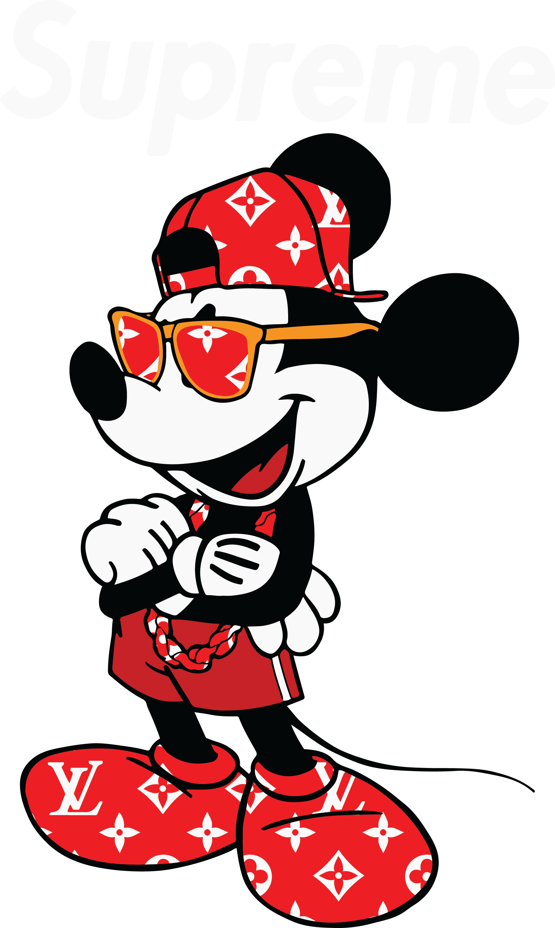 Mickey Supreme Svg, Minnie Supreme Svg, Minnie Mouse Svg, Mi | Inspire ...