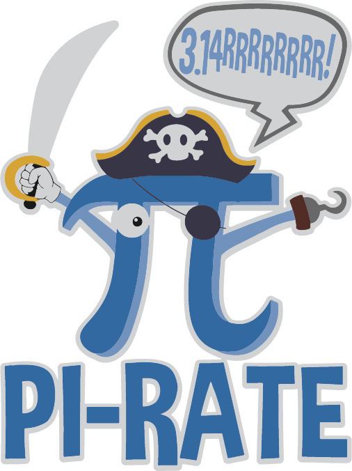 Pi Rates Svg, Pi Svg, Pi logo Svg, 3.14 Of Sailors Are Pirat - Inspire ...