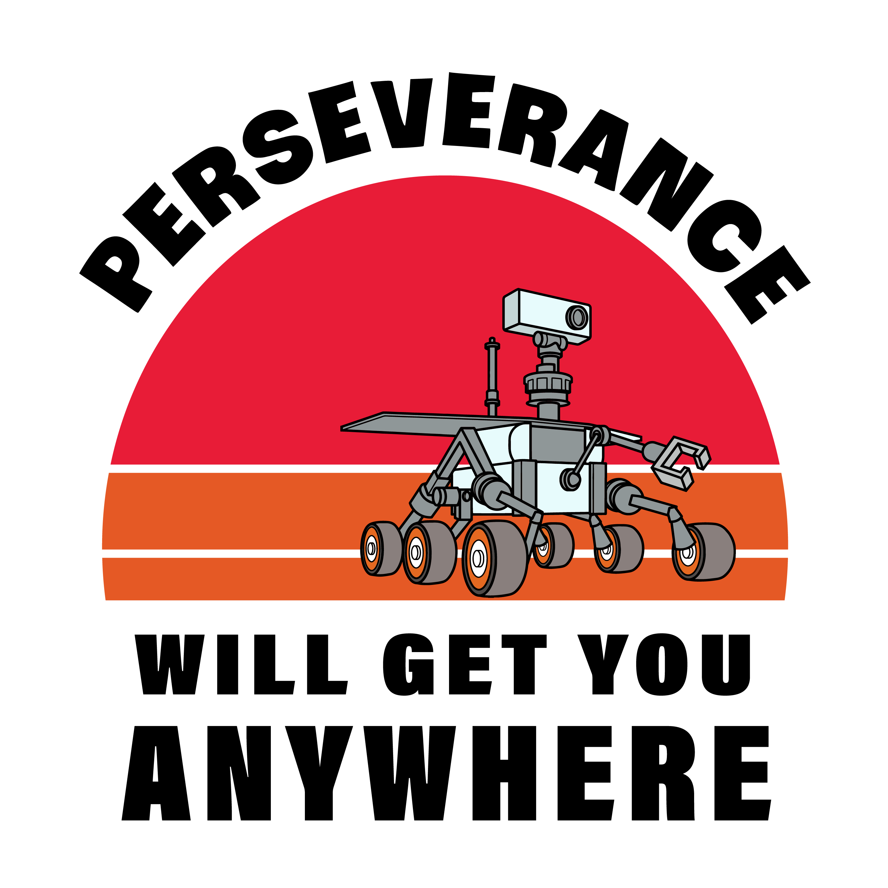 Perseverance Will Get You Anywhere Svg, Perseverance Rover S - Inspire ...
