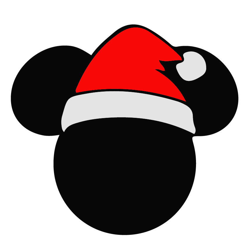 Mickey Mouse svg, Mickey Santa Svg, Disney Mickey head svg, | Inspire ...