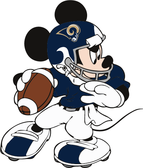 Mickey Mouse Los Angeles Rams SVG, Mickey Mouse svg, Mickey - Inspire ...