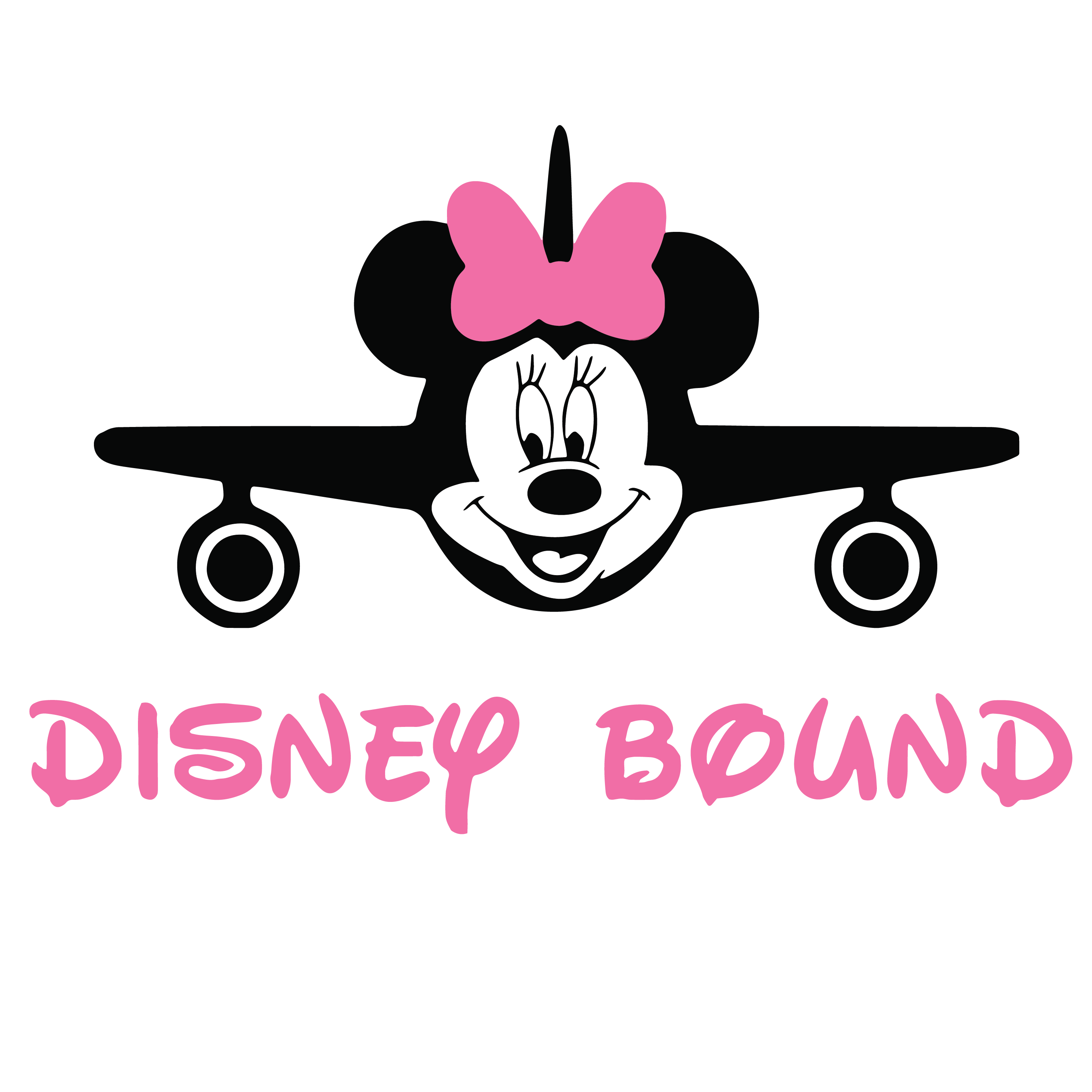 Mickey Mouse Plane Svg, Minnie Mouse Plane Svg, Disney Bound - Inspire ...