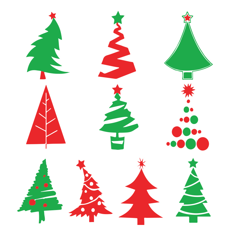 Christmas Tree SVG bundle, Christmas Tree SVG, Tree Christma | Inspire ...