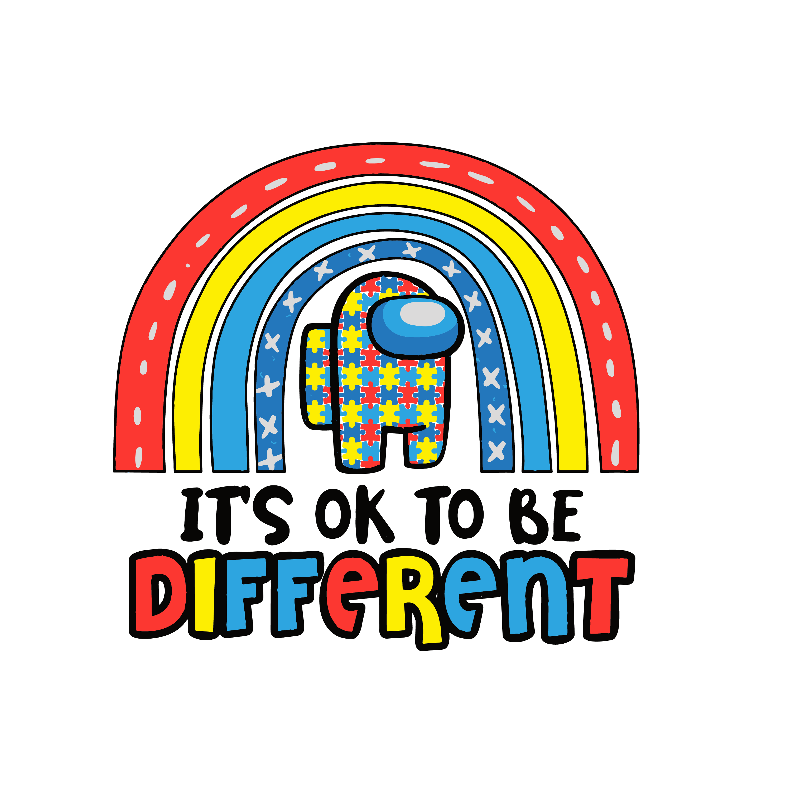 To Be Different Autism Awareness Svg Autism Svg Awareness Inspire