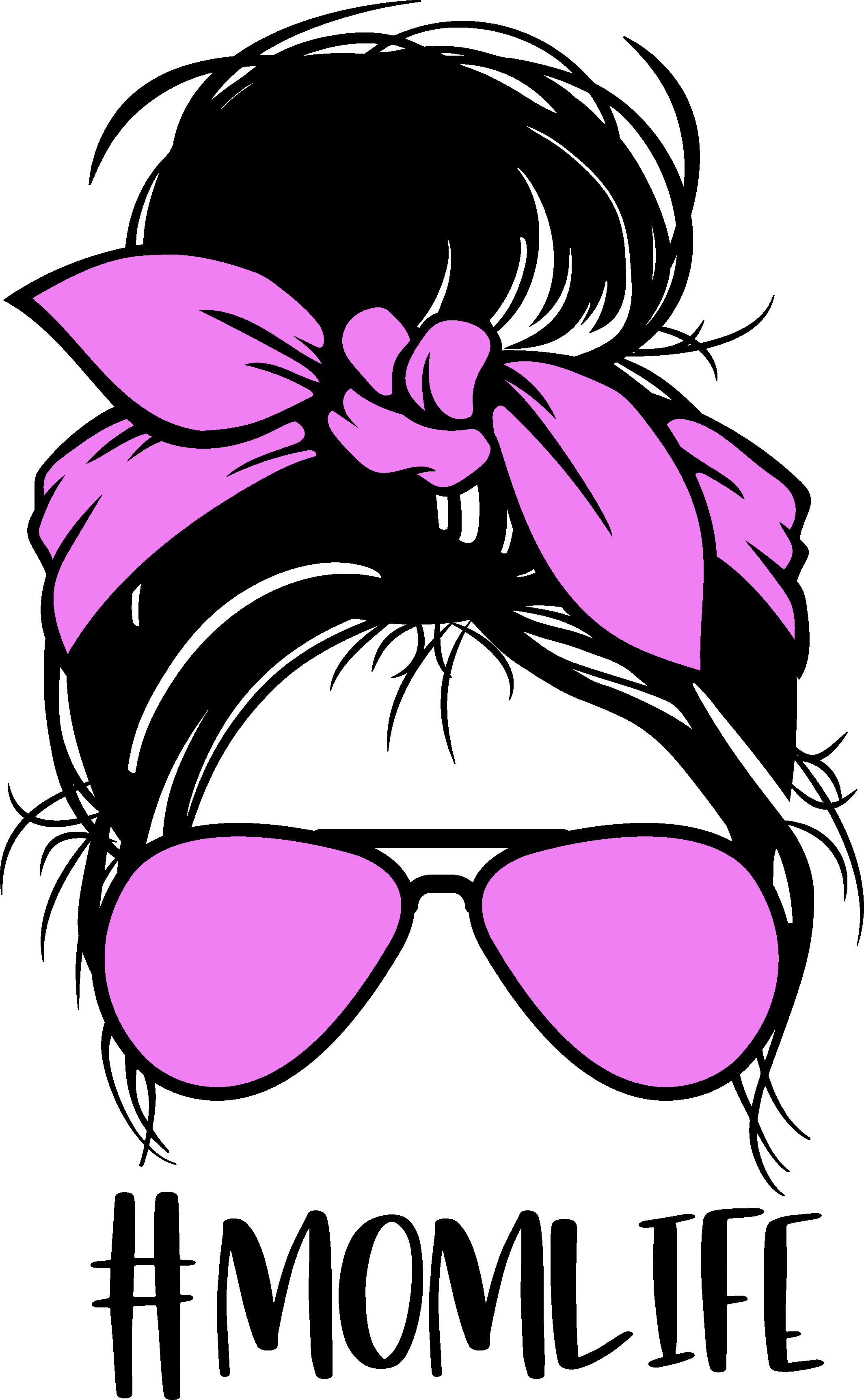 Momlife Svg Messy Bun Svg Mom Skull Svg Mom Svg Afro Wom Inspire