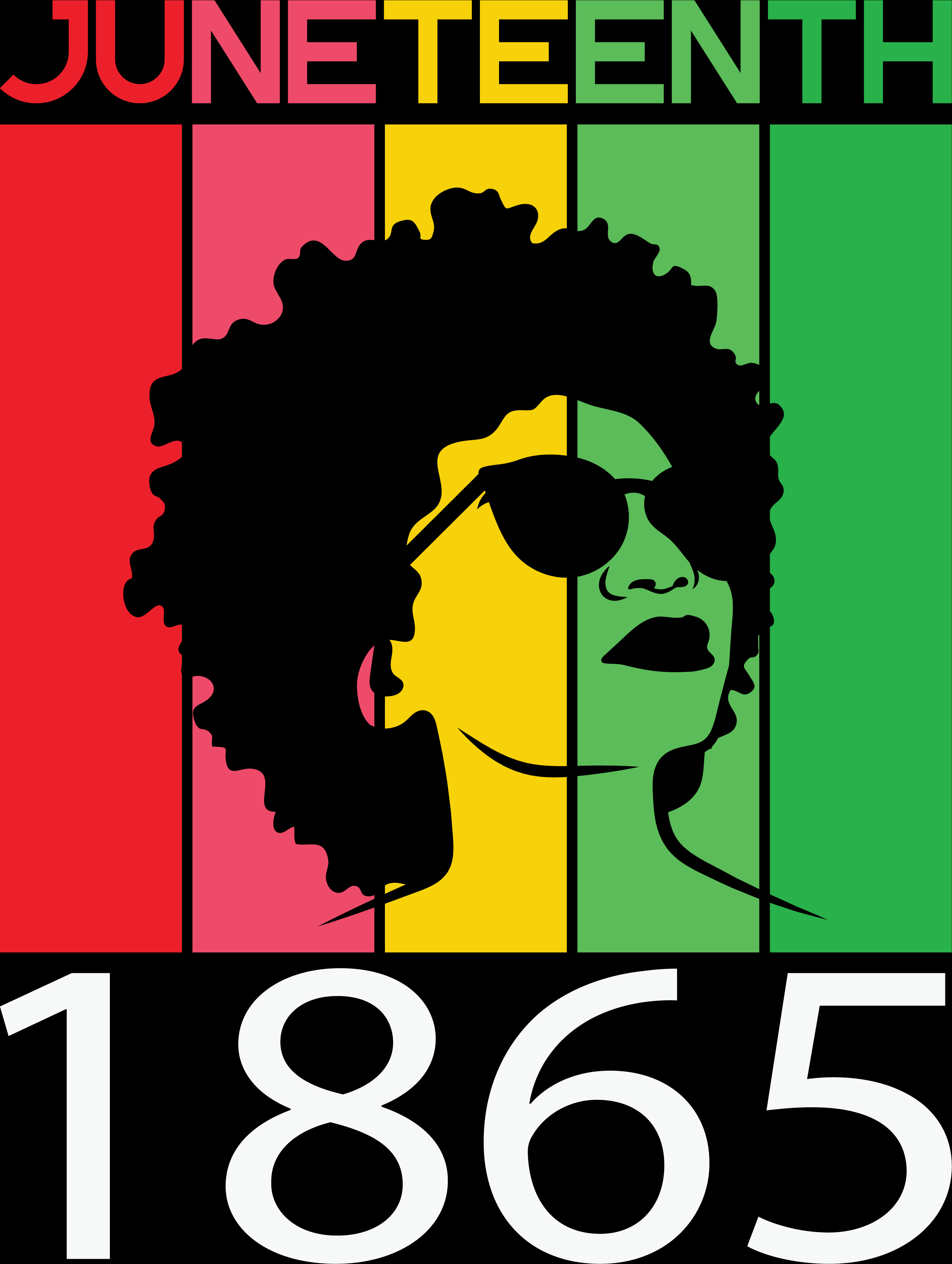 Juneteenth 1865 Svg, Juneteenth Svg, Juneteenth Design, Blac | Inspire ...