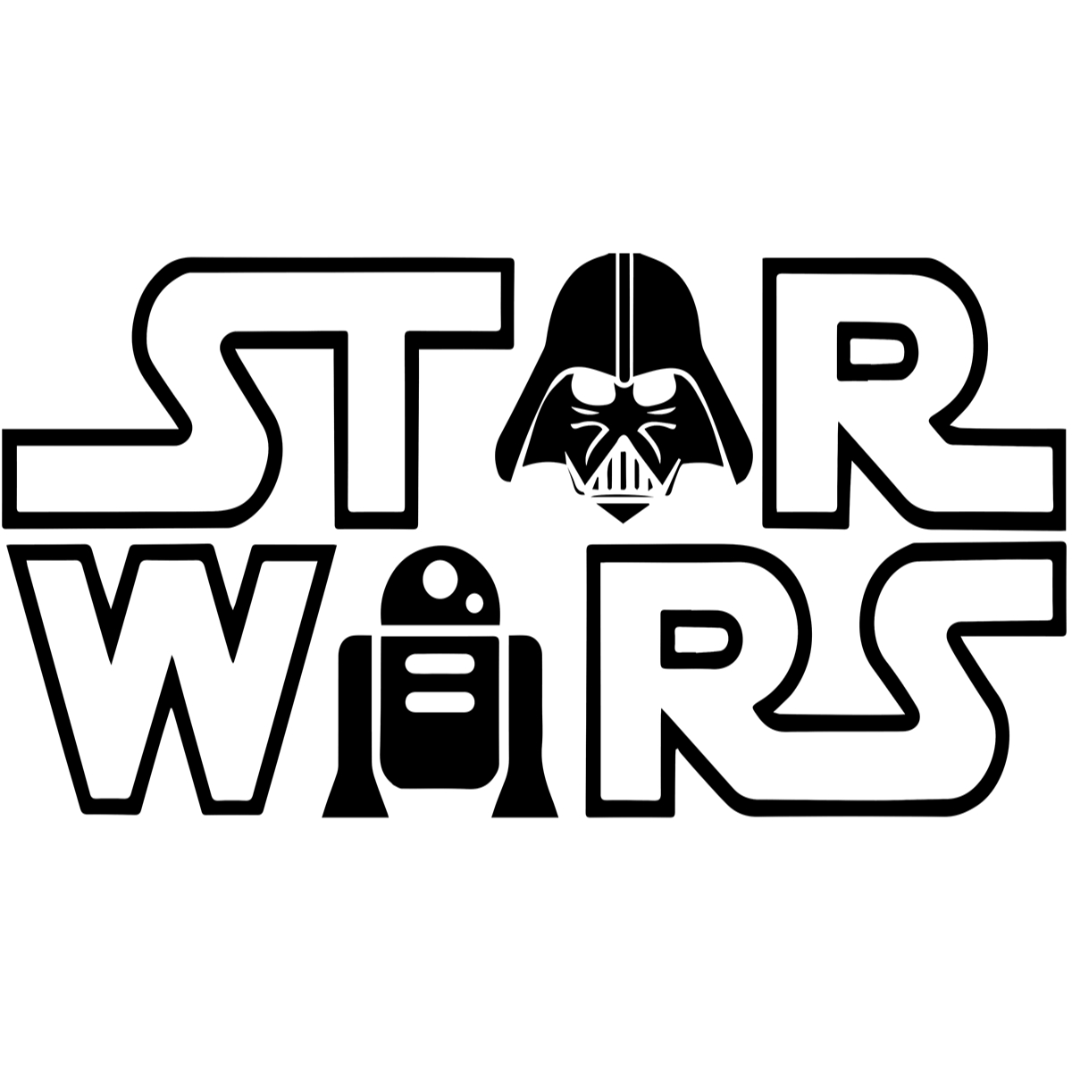 Star wars logo Svg, Yoda Svg, Star Wars Svg, Star Wars Chare | Inspire ...
