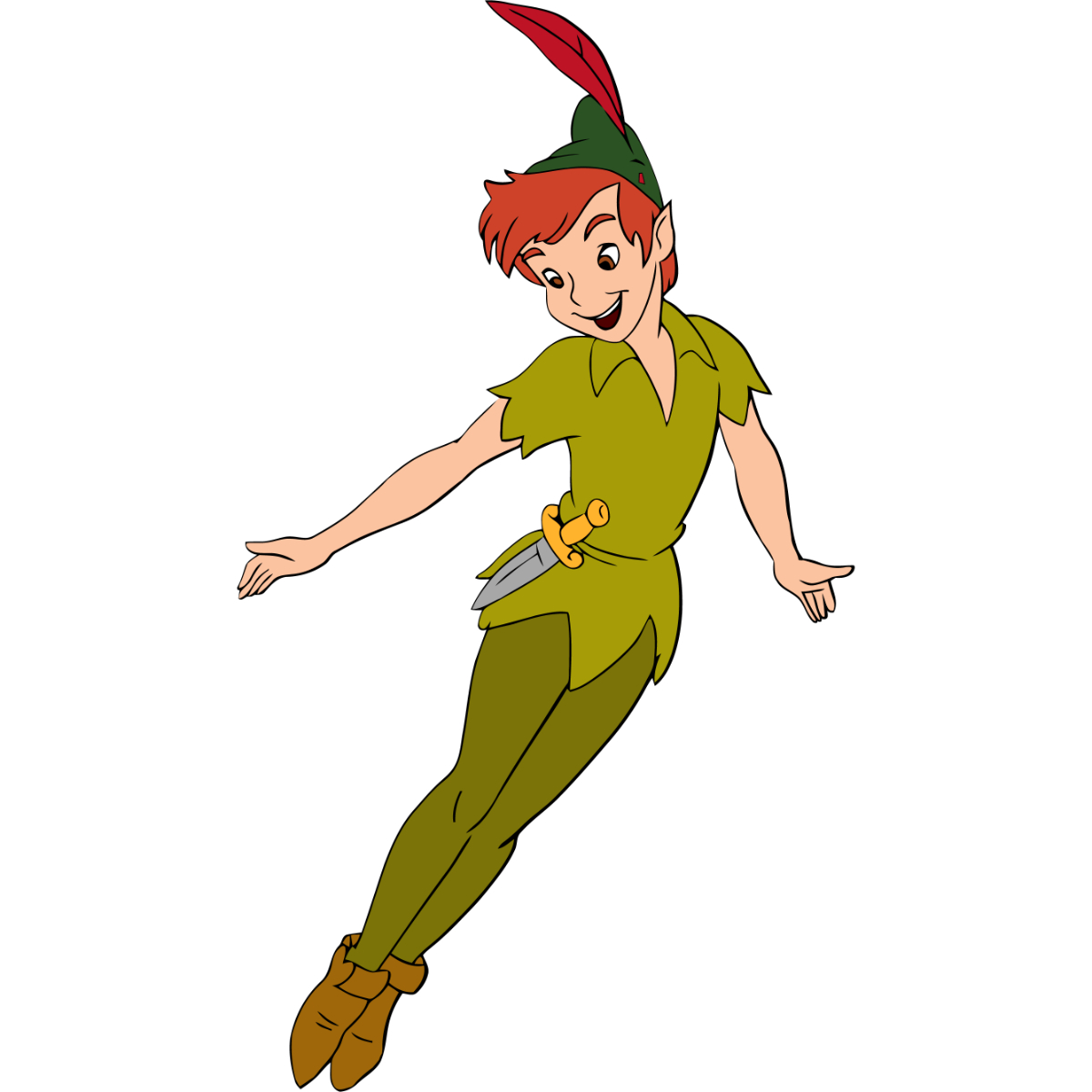 Peter Pan Svg-Peter Pan Png-Peter Pan Clipart-Tinker Bell Sv | Inspire ...