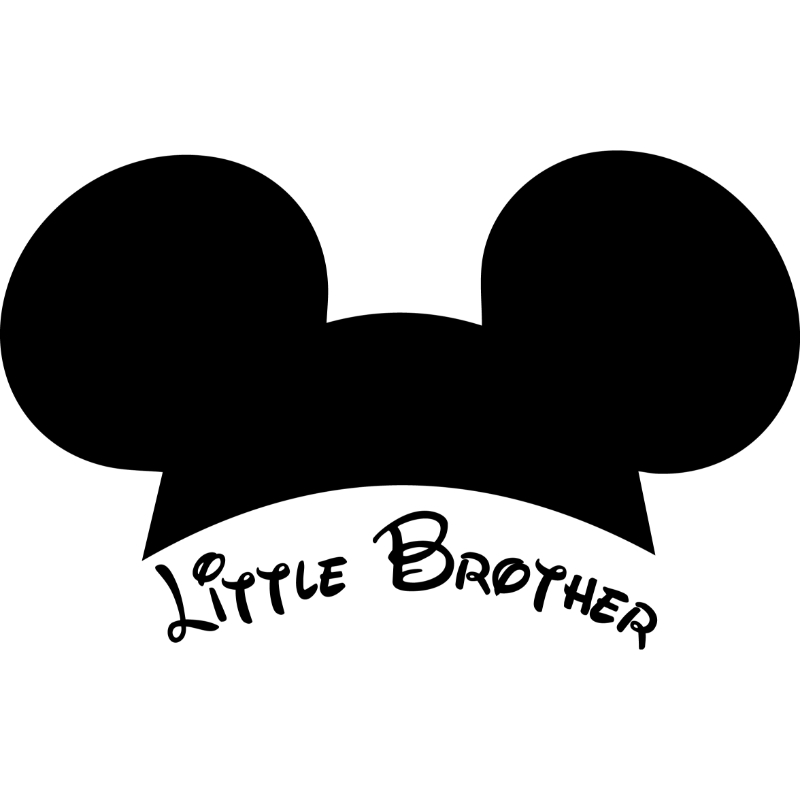 Little brother Mickey Face Svg, Disney Brother Svg, Mickey b - Inspire ...