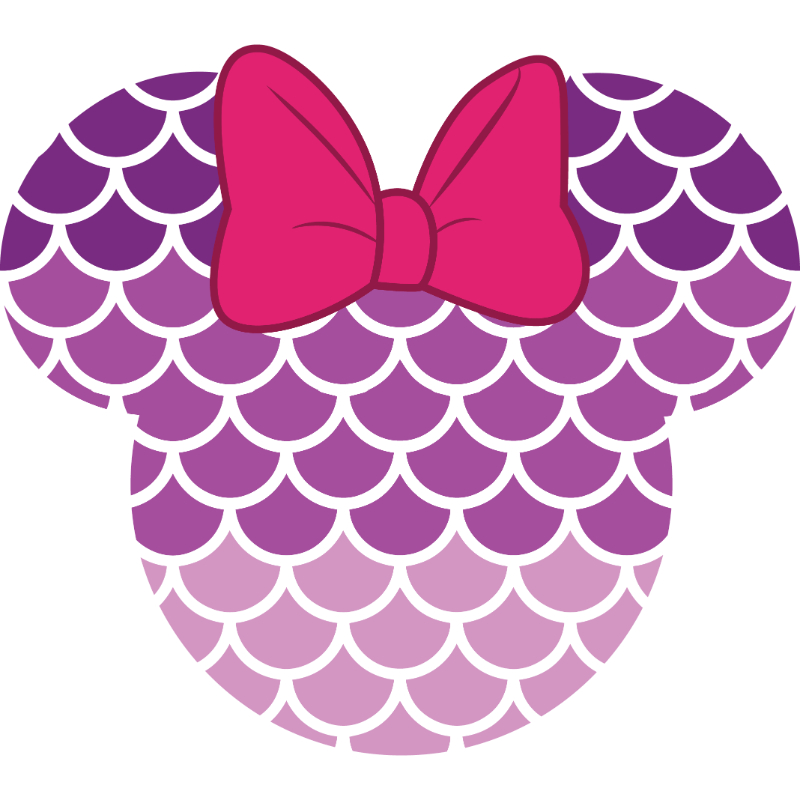 Minnie mermaid Svg, Disney family Svg, Minnie Svg, Minnie Mo | Inspire ...