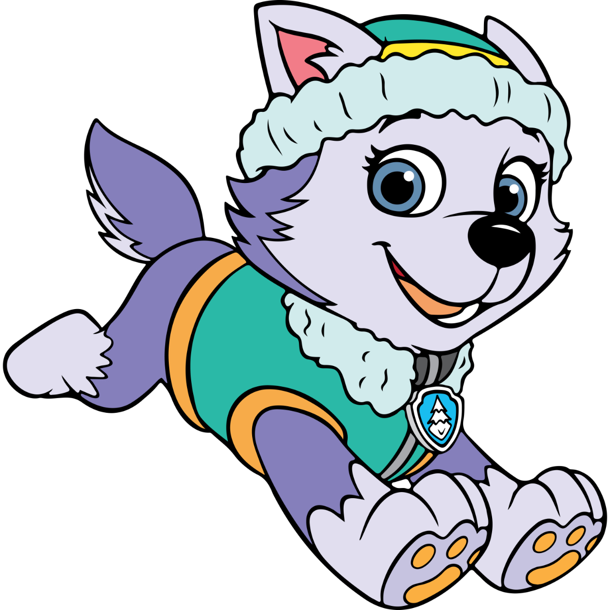 Everest Svg Paw Patrol Svg Paw Patrol Logo Svg Paw Patrol Inspire Uplift