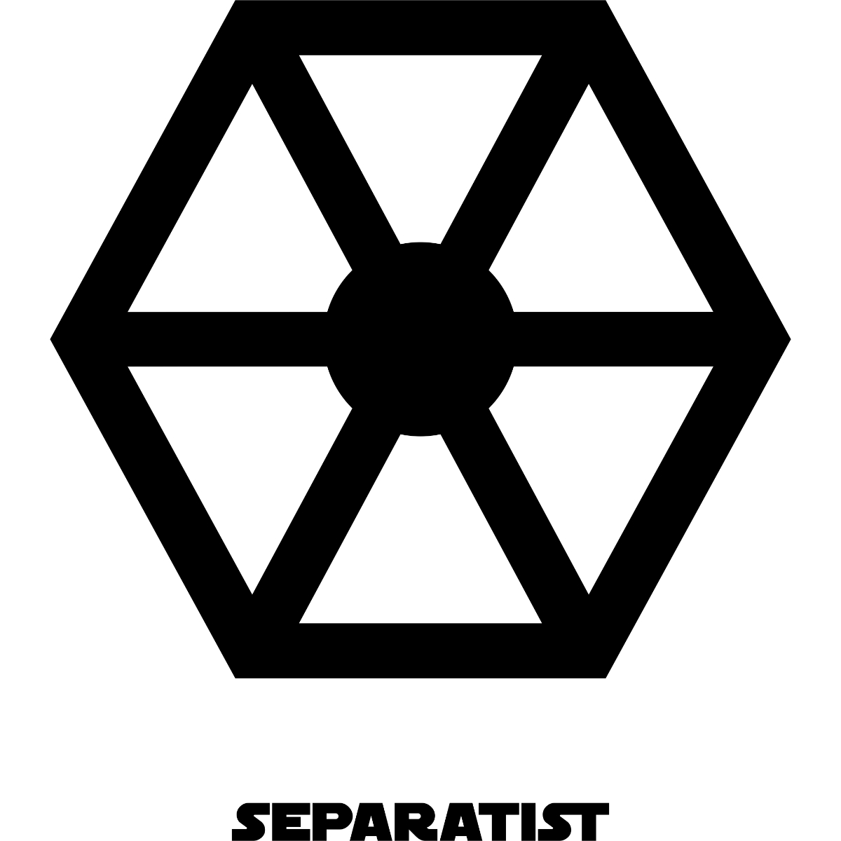 Symbol Separatist Svg, Star Wars Svg, Star Wars Charecters S | Inspire ...