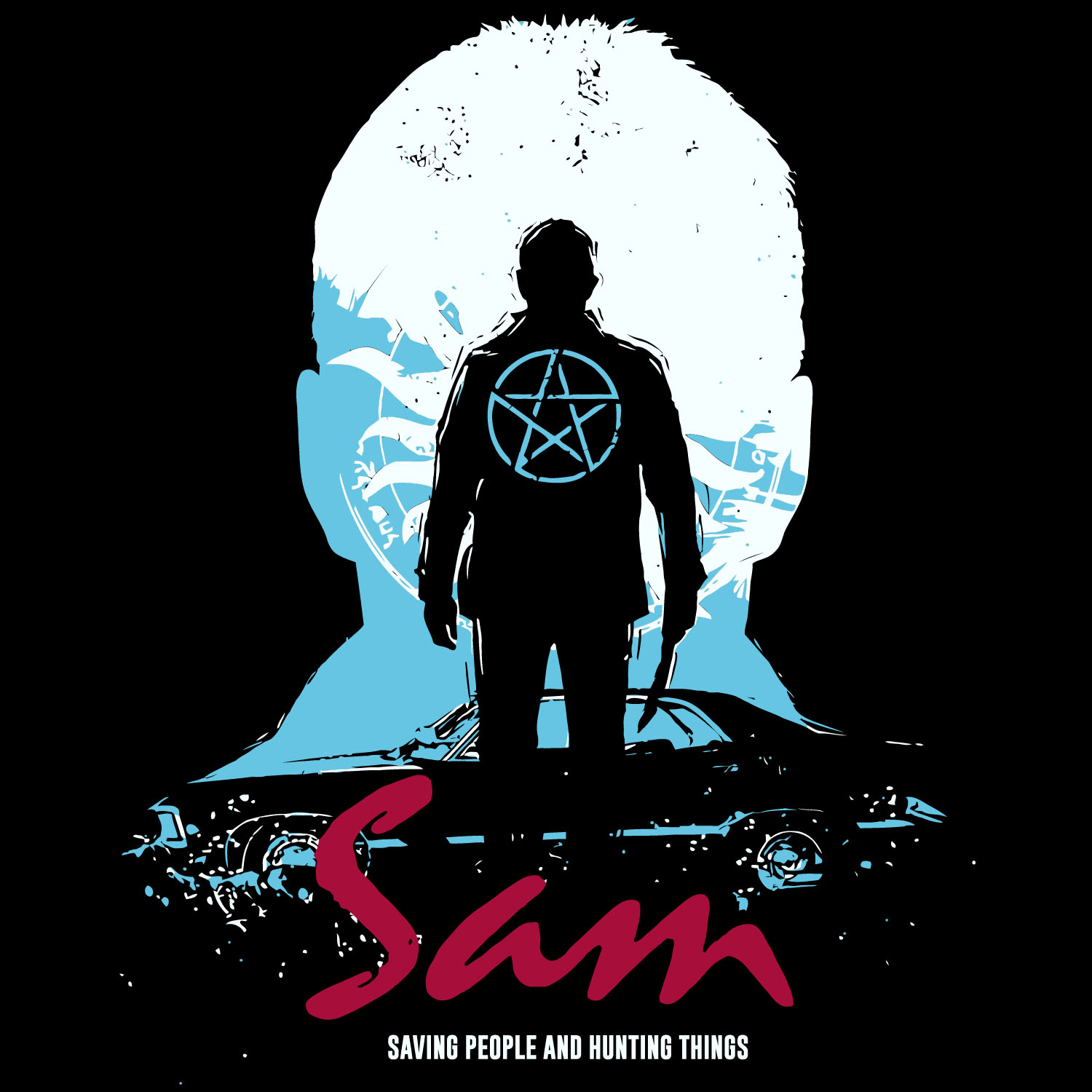 Sam Saving People Hunting Things Trending Svg, Supernatural | Inspire ...
