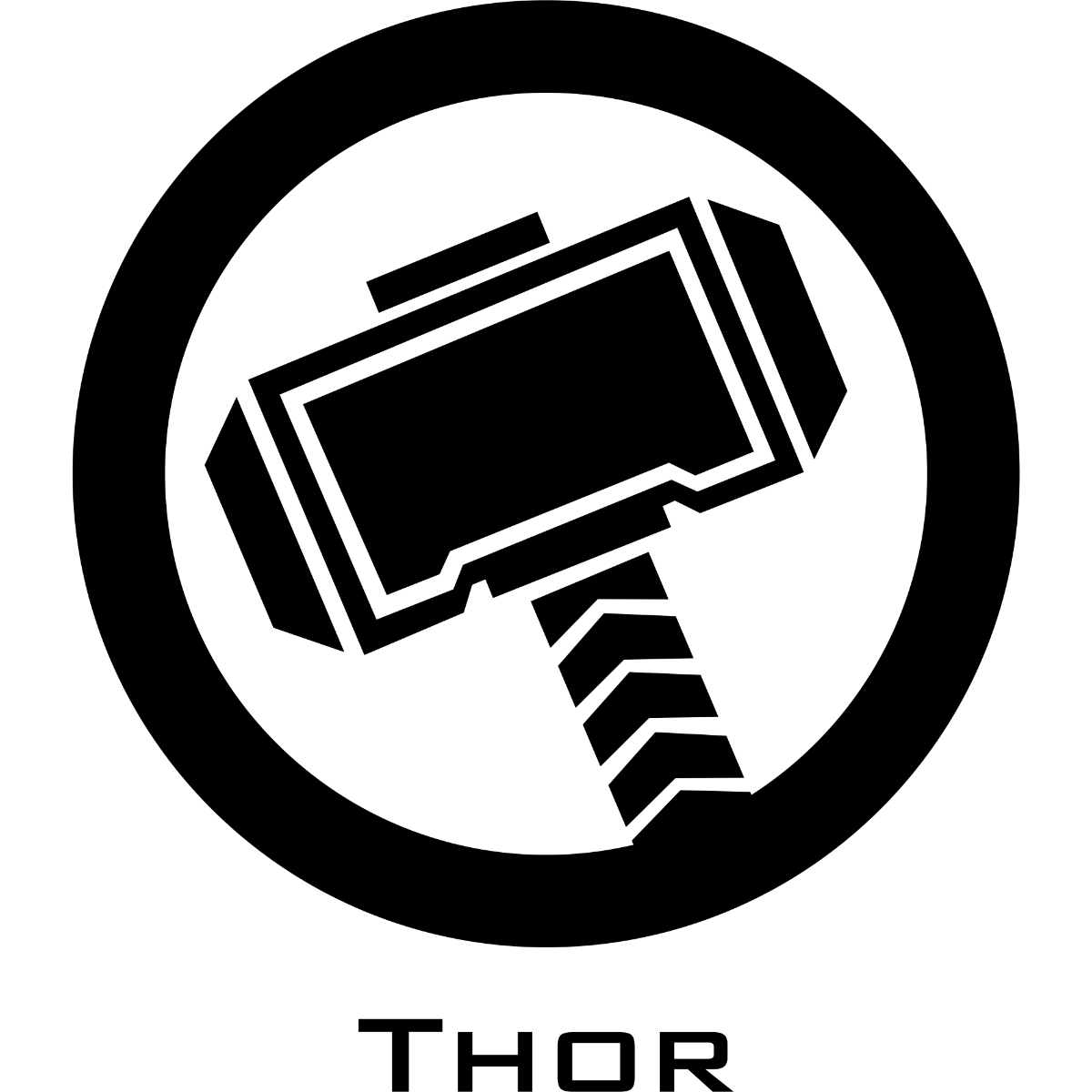 Thor Svg, Marvel Svg, Marvel Logo Svg, Superhero Friends Svg | Inspire ...