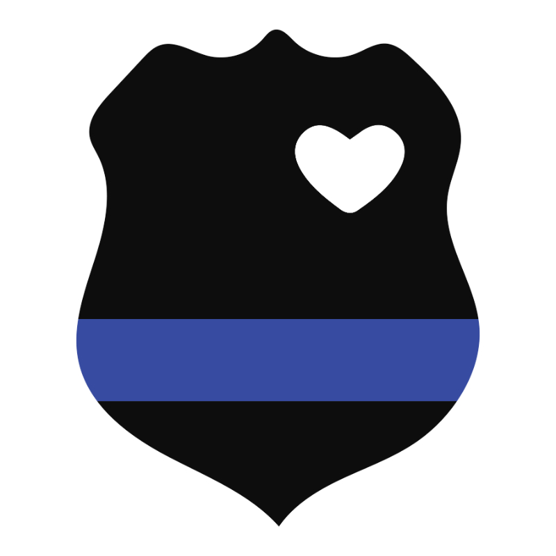 Police Badge Thin Blue Line Svg, Police Svg, Thin blue line | Inspire ...